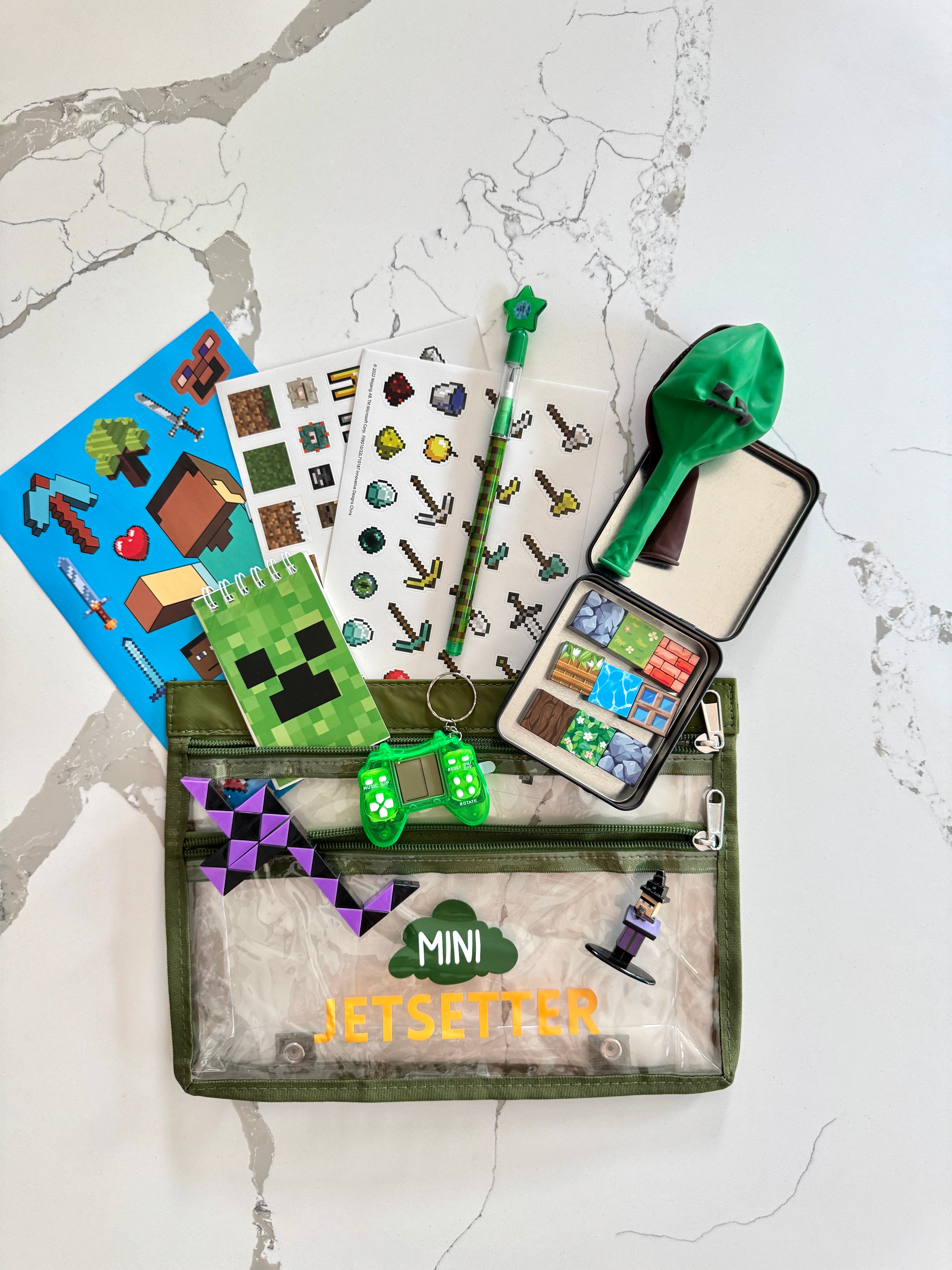 Minecraft Travel Toy Pouch – Mini Jetsetter | Screen-Free Fun for Kids ...