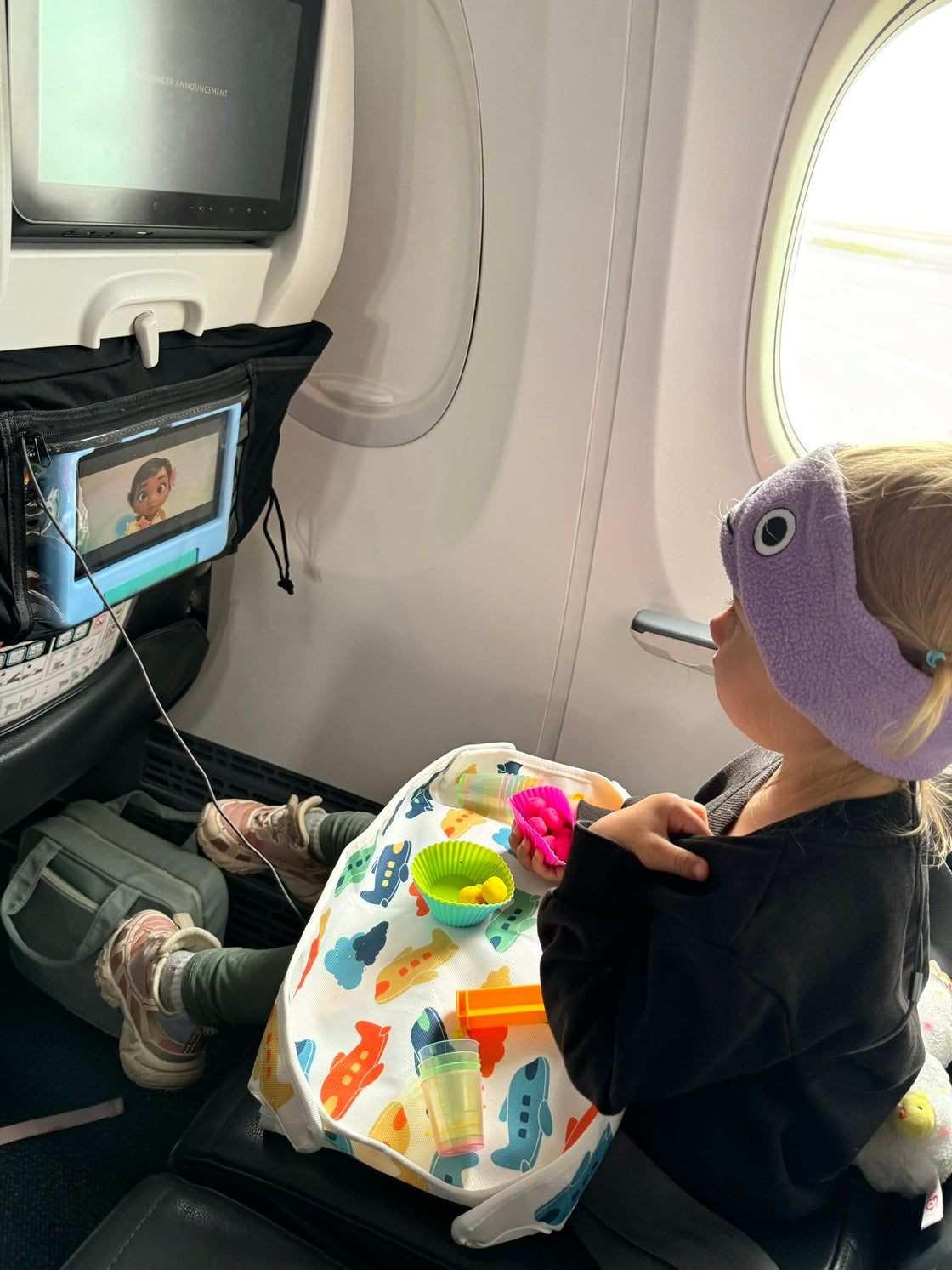 Airplane Travel Tray Table Cover for Kids - Mini Jetsetter - Default ...