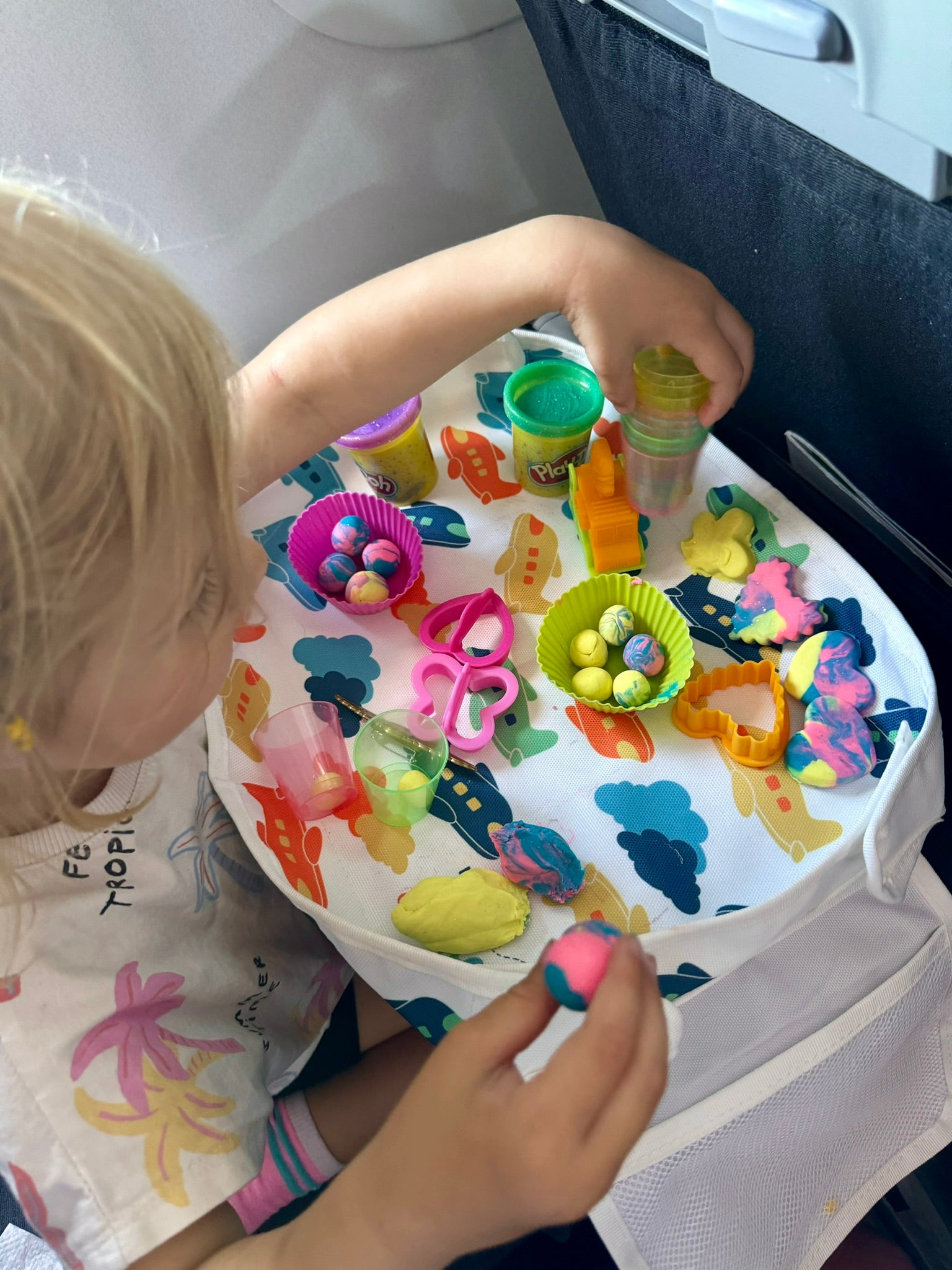 Airplane Travel Tray Table Cover for Kids - Mini Jetsetter - Default ...