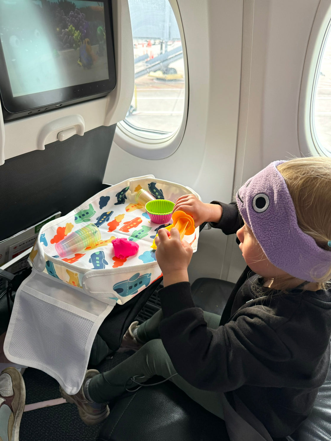 Airplane Travel Tray Table Cover for Kids - Mini Jetsetter - Default ...